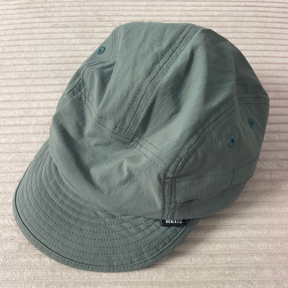 REI Co-op On The Trail Packable Cap Hat Army Green NW… - Gem